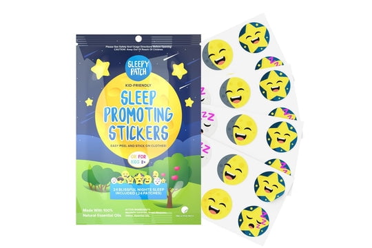 Natural Patch Sleepy Patch Sleep Promoting Stickers for Kids (24 Pack ...