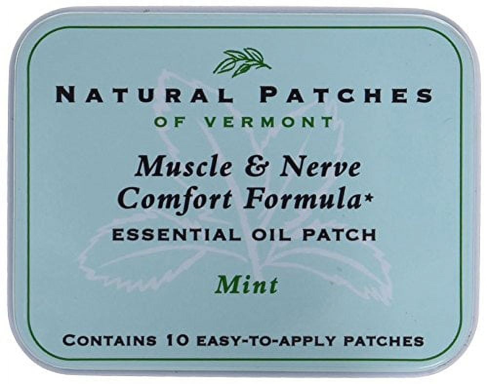 Natural Patches of Vermont Muscle & Nerve Comfort Essential Oil Body ...