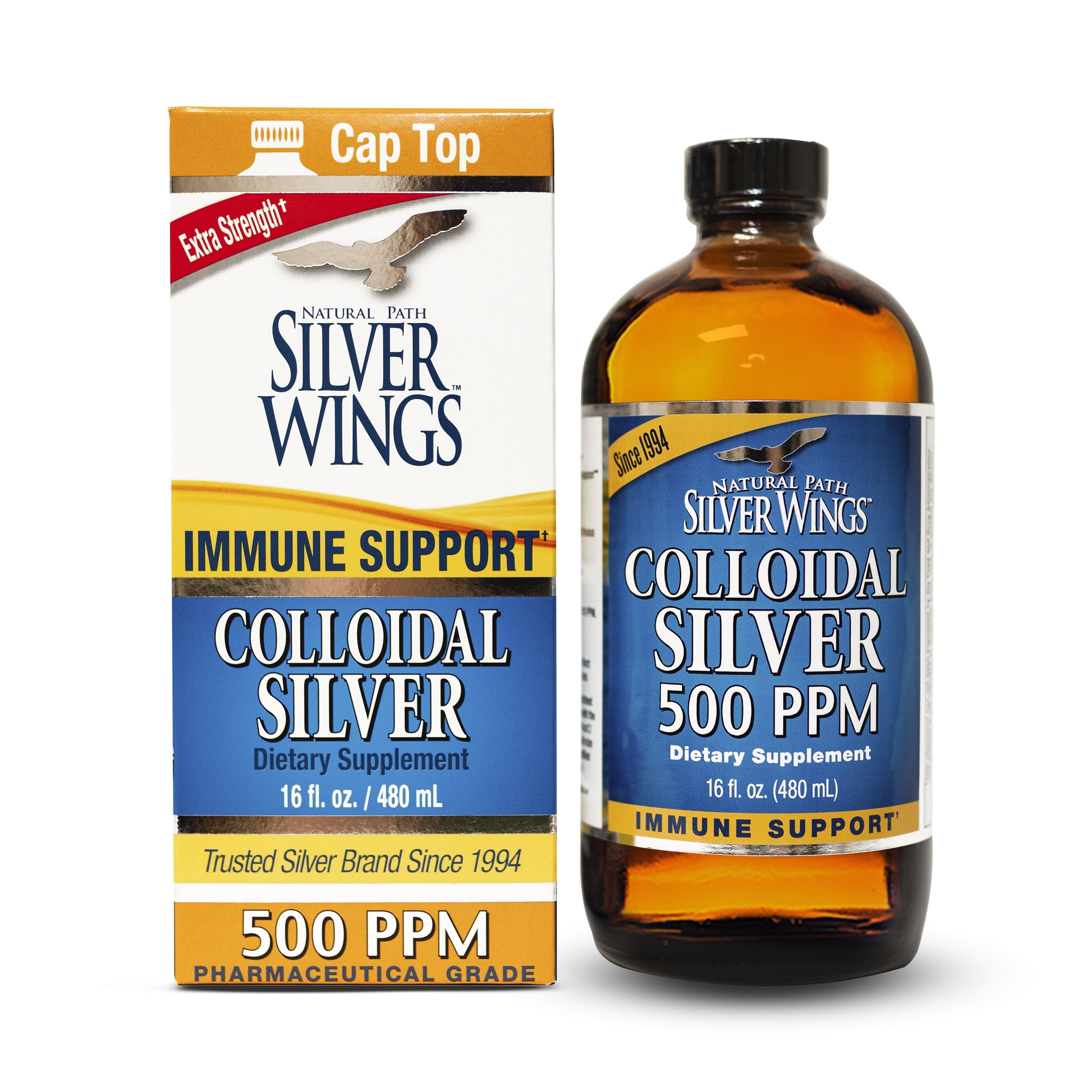 Natural Path Silver Wings - Wellness Ionic Supplement, Immune Support ...