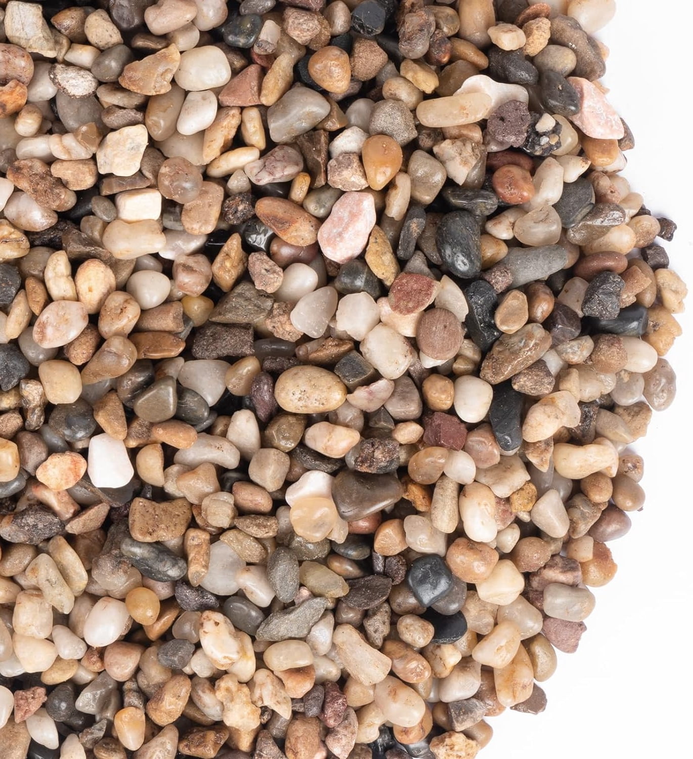 Natural River Mix Pebbles Sand for Plants, Succulent, 5lbs, Aquarium ...