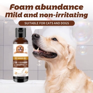 Petcare Dog Shampoo for Pets with Sensitive Skin, Gentle Protein Pet ...