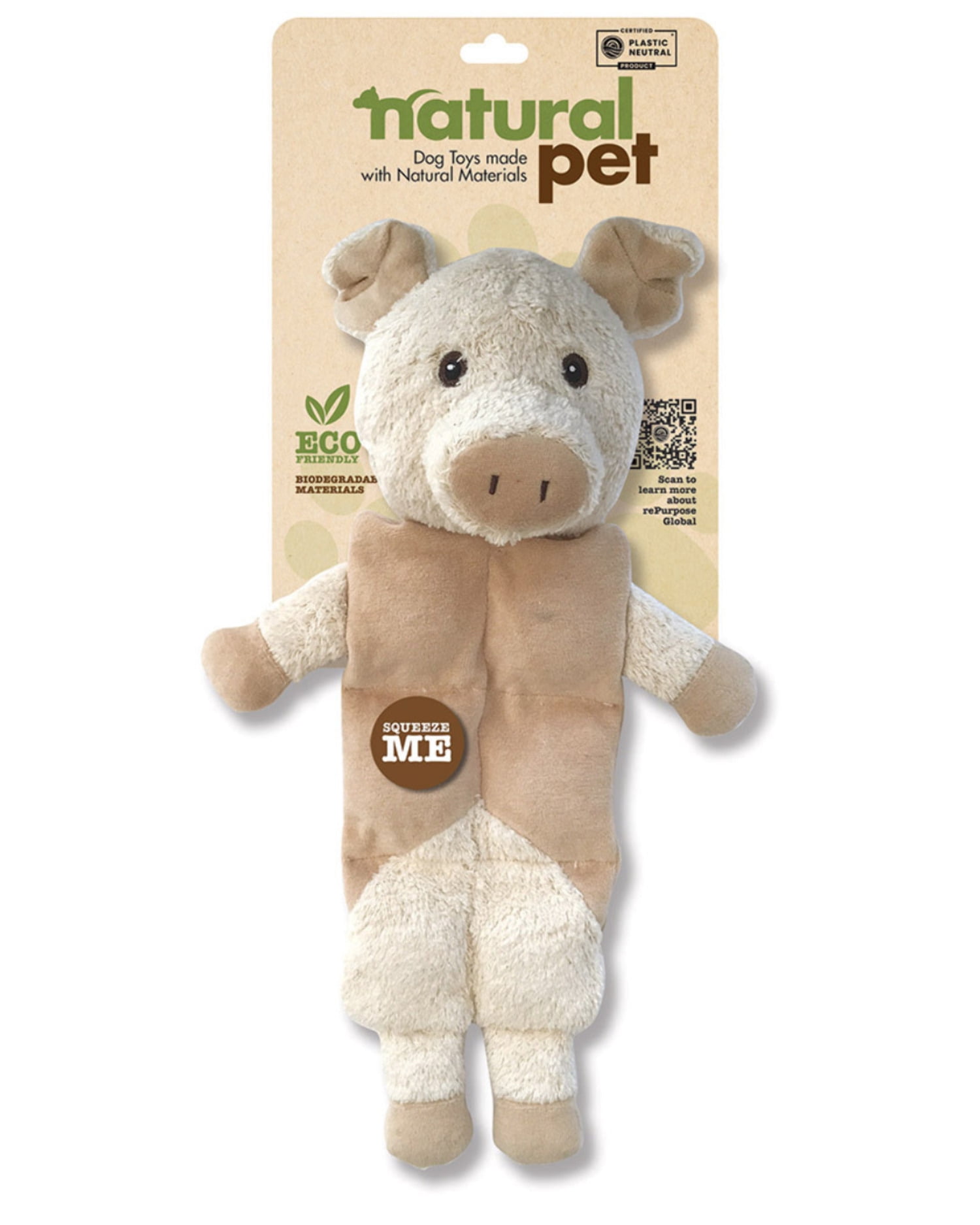 Natural Pet- Multiple Squeaker Pig - Walmart.com
