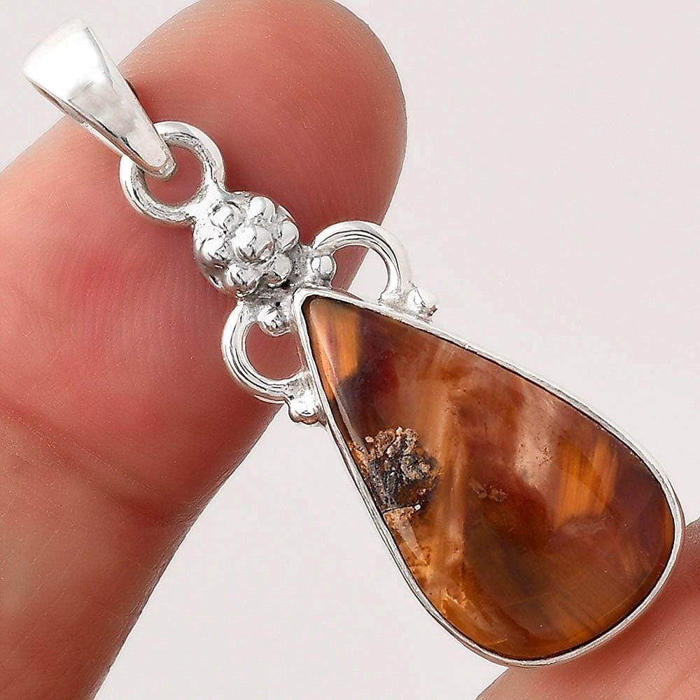 Natural Pietersite - Namibia 925 Sterling Silver Pendant Jewelry P-1220 ...
