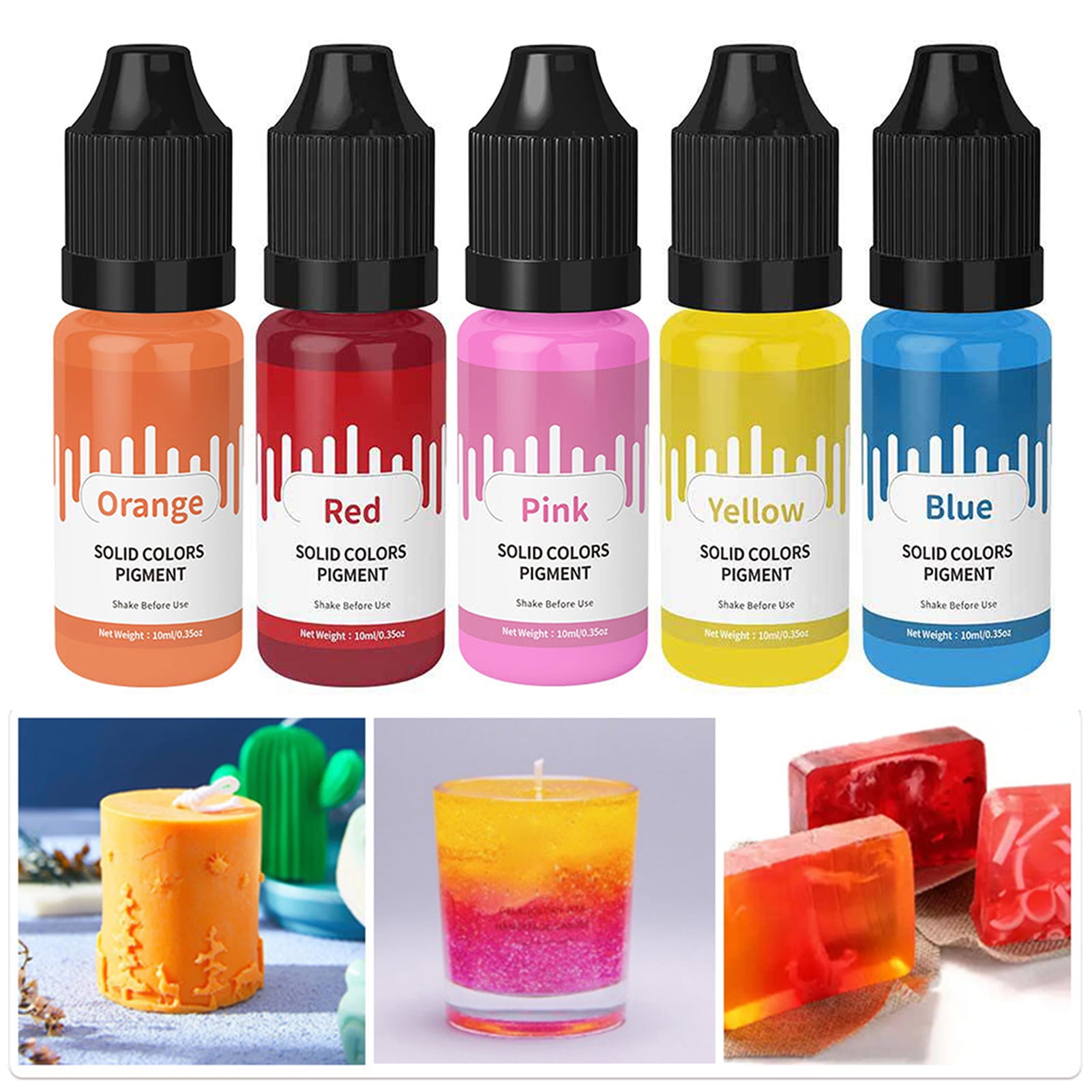 Natural Pigment Powder for Epoxy Resin, Lip Gloss, Eye Shadow, Paint ...