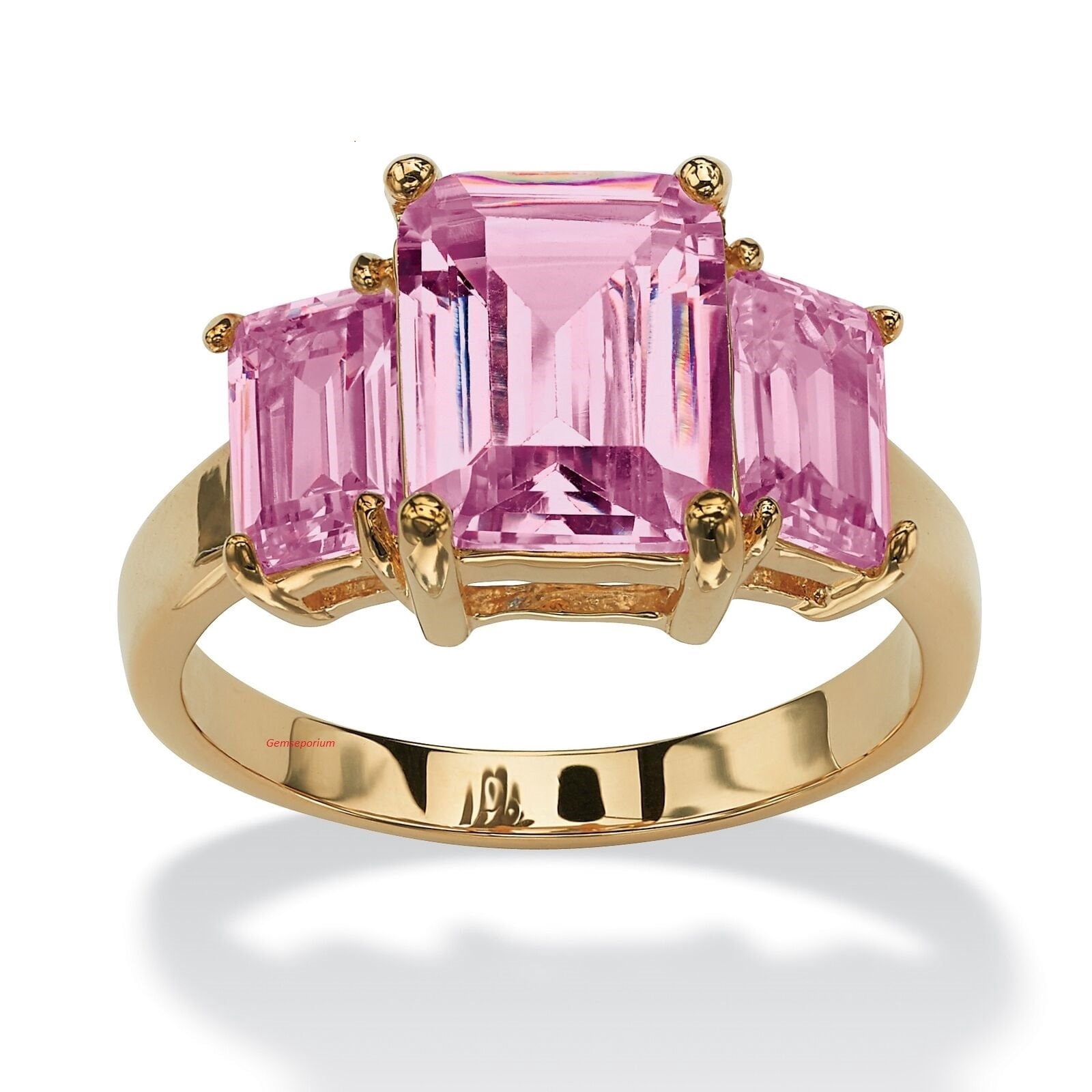 Natural Pink Sapphire Engagement Ring Unique and Feminine Look Sapphire ...