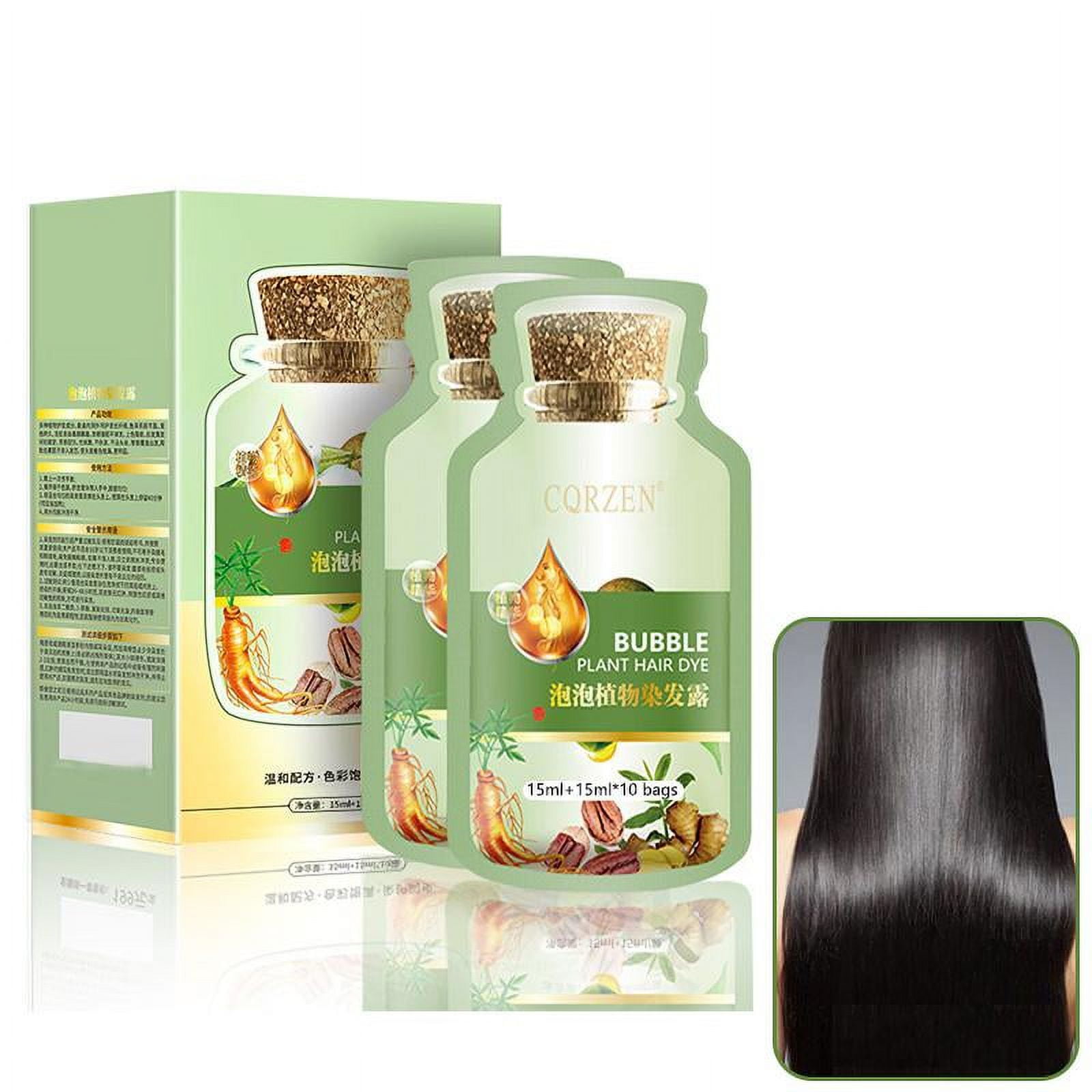 Natural Plant Hair Dye Bubble New Botanical.Based-for Bubble Grey Dye ...