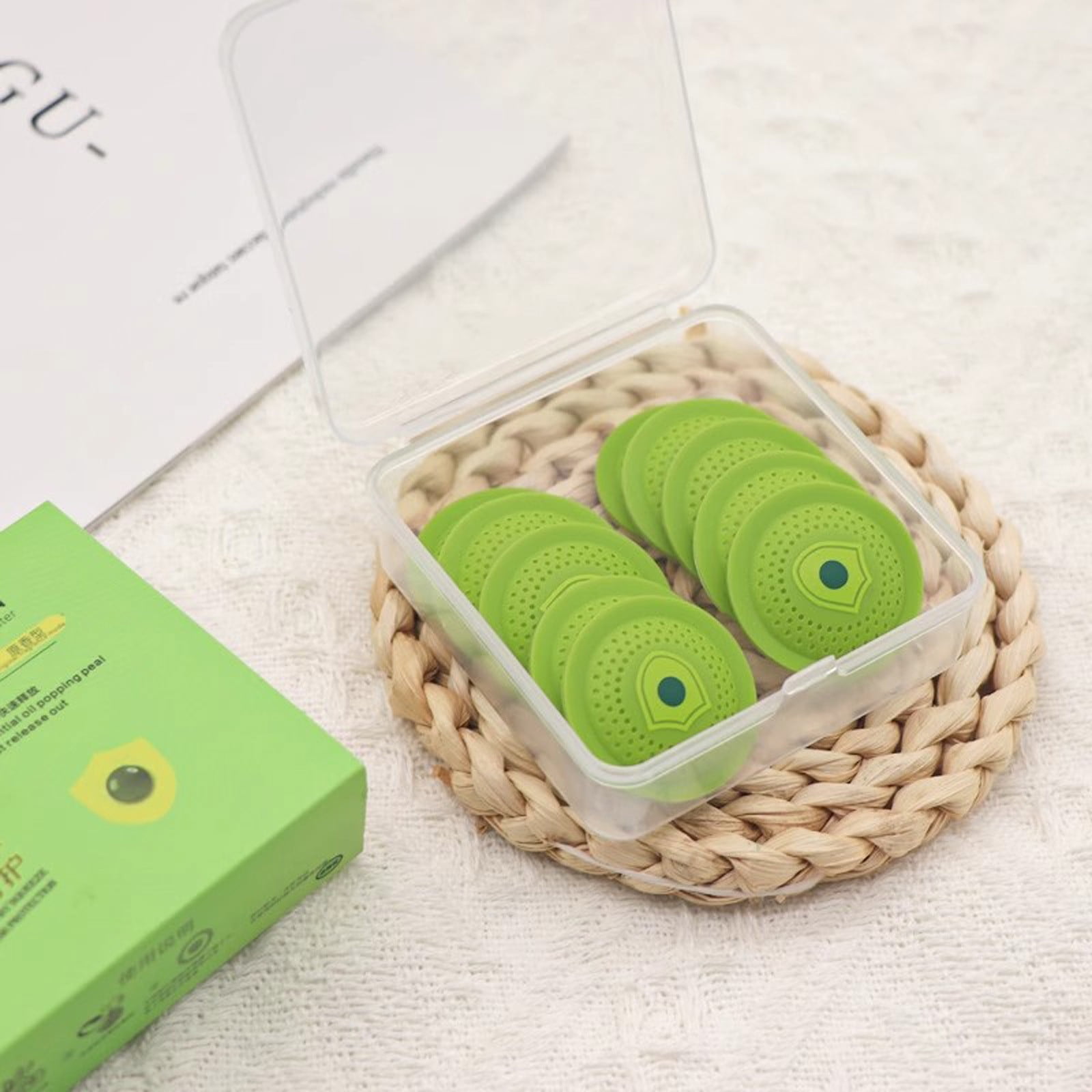 Natural Plant Mosquito Repellent Patches - Lemon & Mint Oil, Safe & Non ...