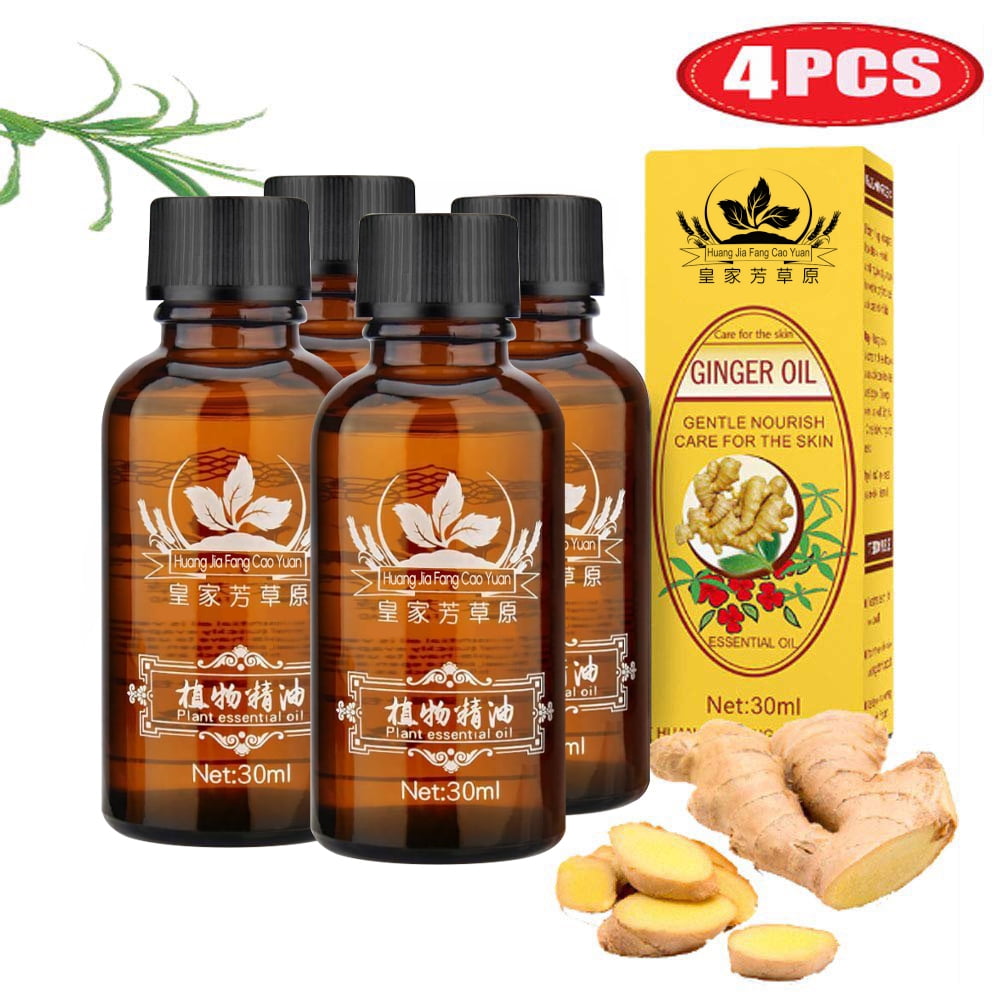 Cosprof 100% Pure Lymphatic Drainage Ginger Oil, Body Massage, Relax ...