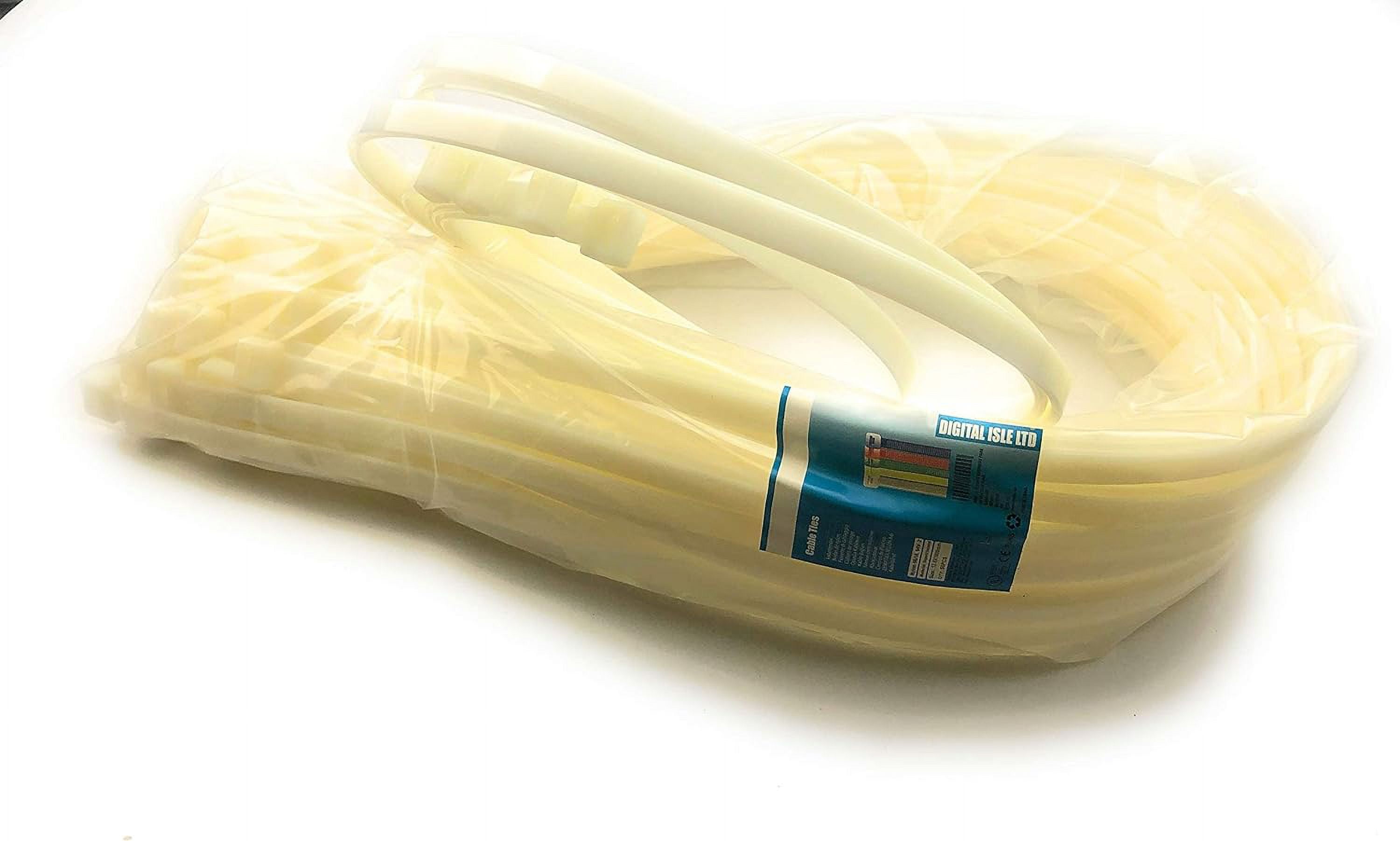 Natural Plastic Cable Ties Long and Wide Extra Large Zip Ties wrap ...