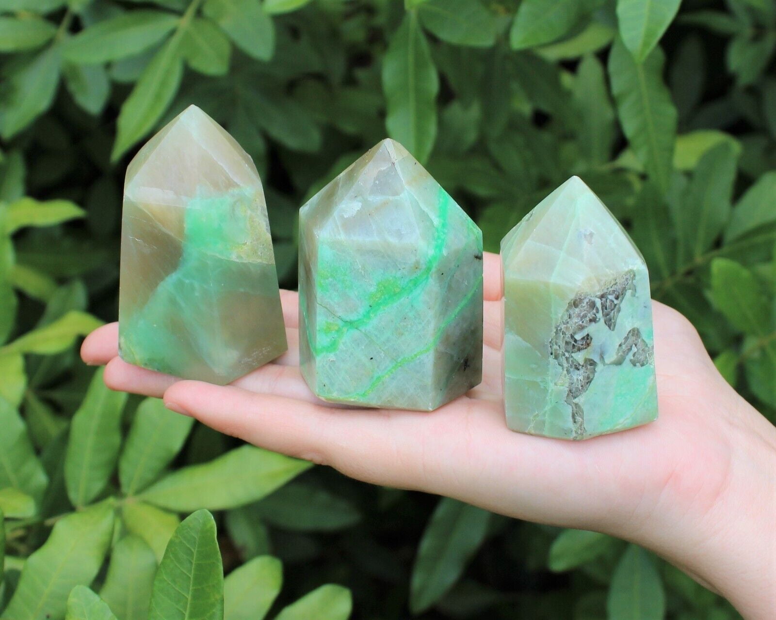 Natural Polished Crystal Obelisks / Towers - Choose Gemstone (Healing ...