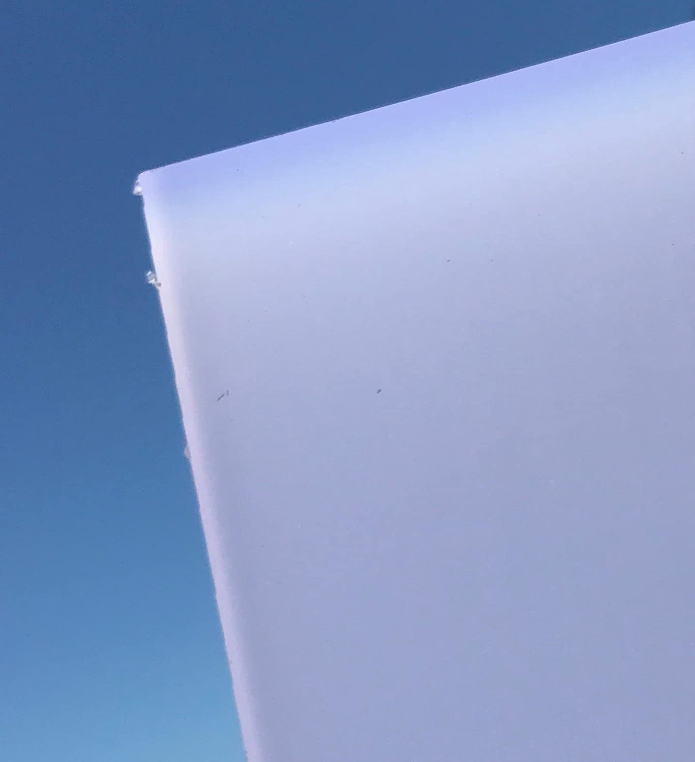Natural Polypropylene 1/4" Thick Sheet - 24" x 24" - Walmart.com