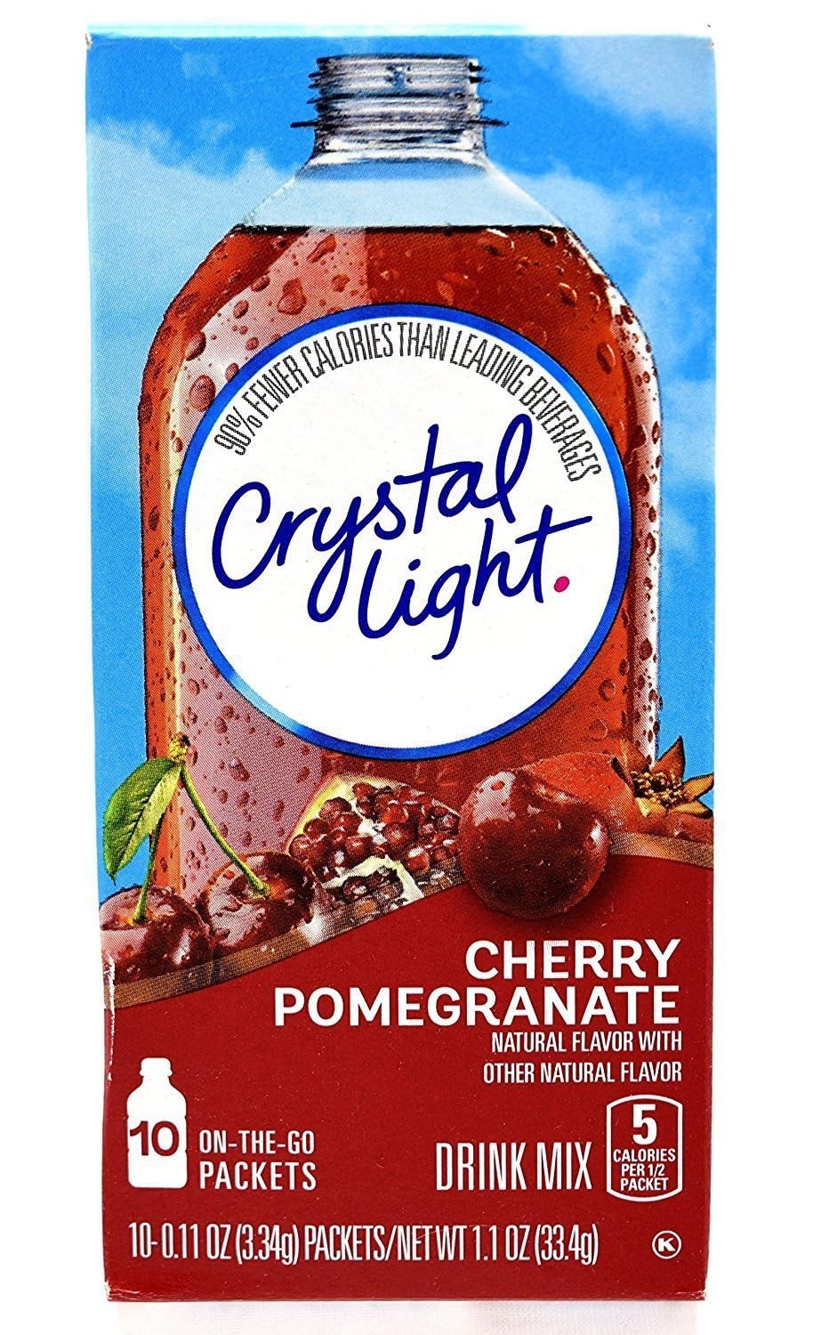 Natural Pomegranate Cherry Drink Mix, 10 ct - Walmart.com