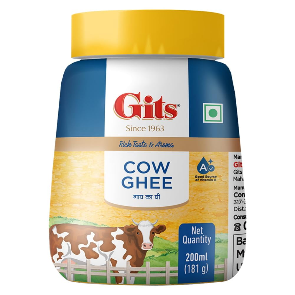 Natural Premium Desi Cow Ghee By Gits | Good Source Of Vitamin A ...