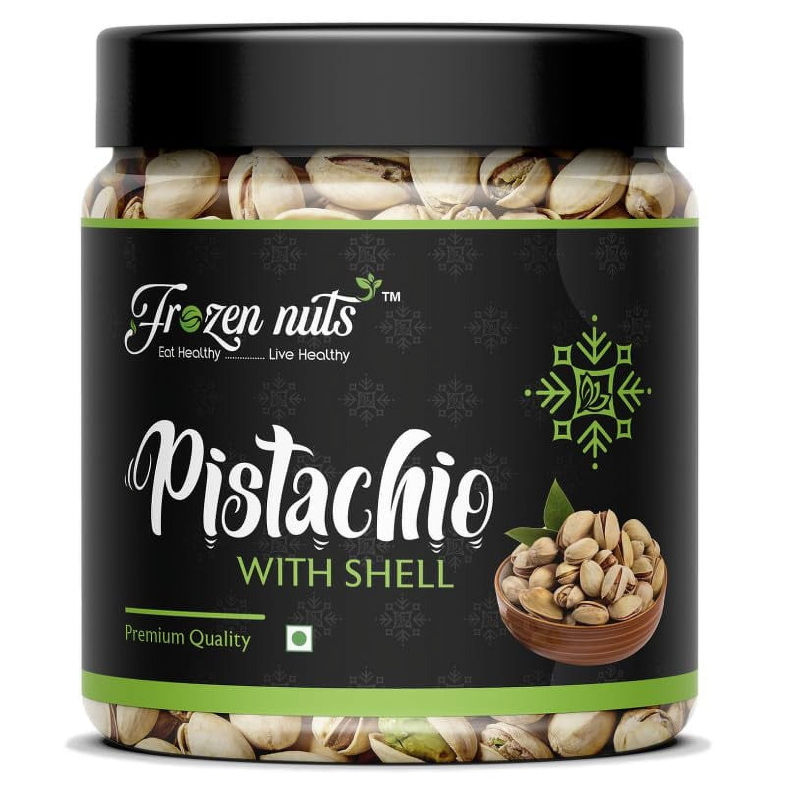 Natural Premium Pistachios With Shell By Frozen Nuts 500gm, | High In Protein & Dietary Fiber ...