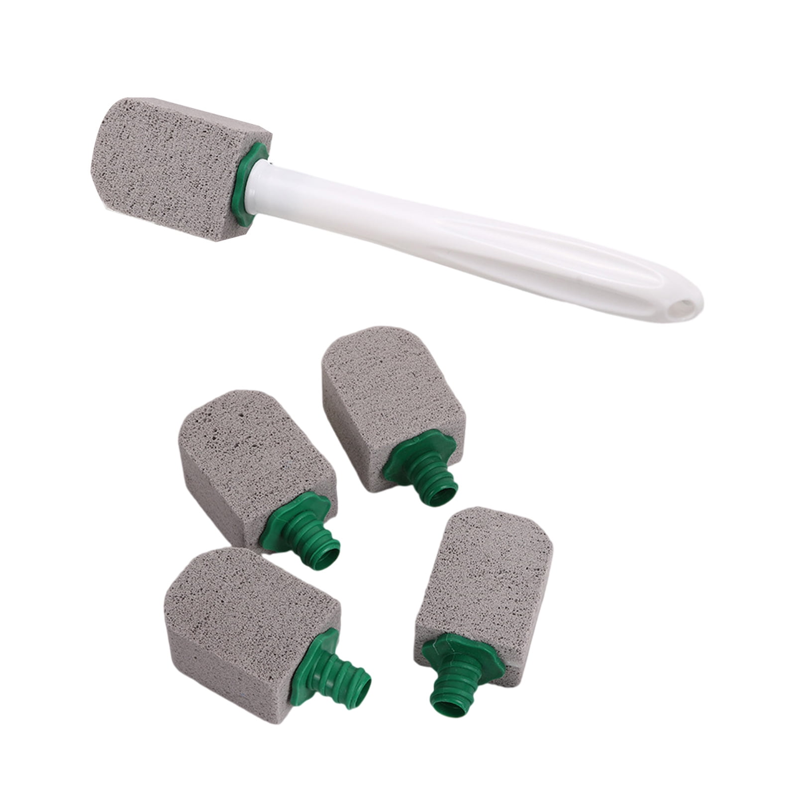 Natural Pumice Toilet Scrubber Long Handle NonSlip Grip For Stubborn ...