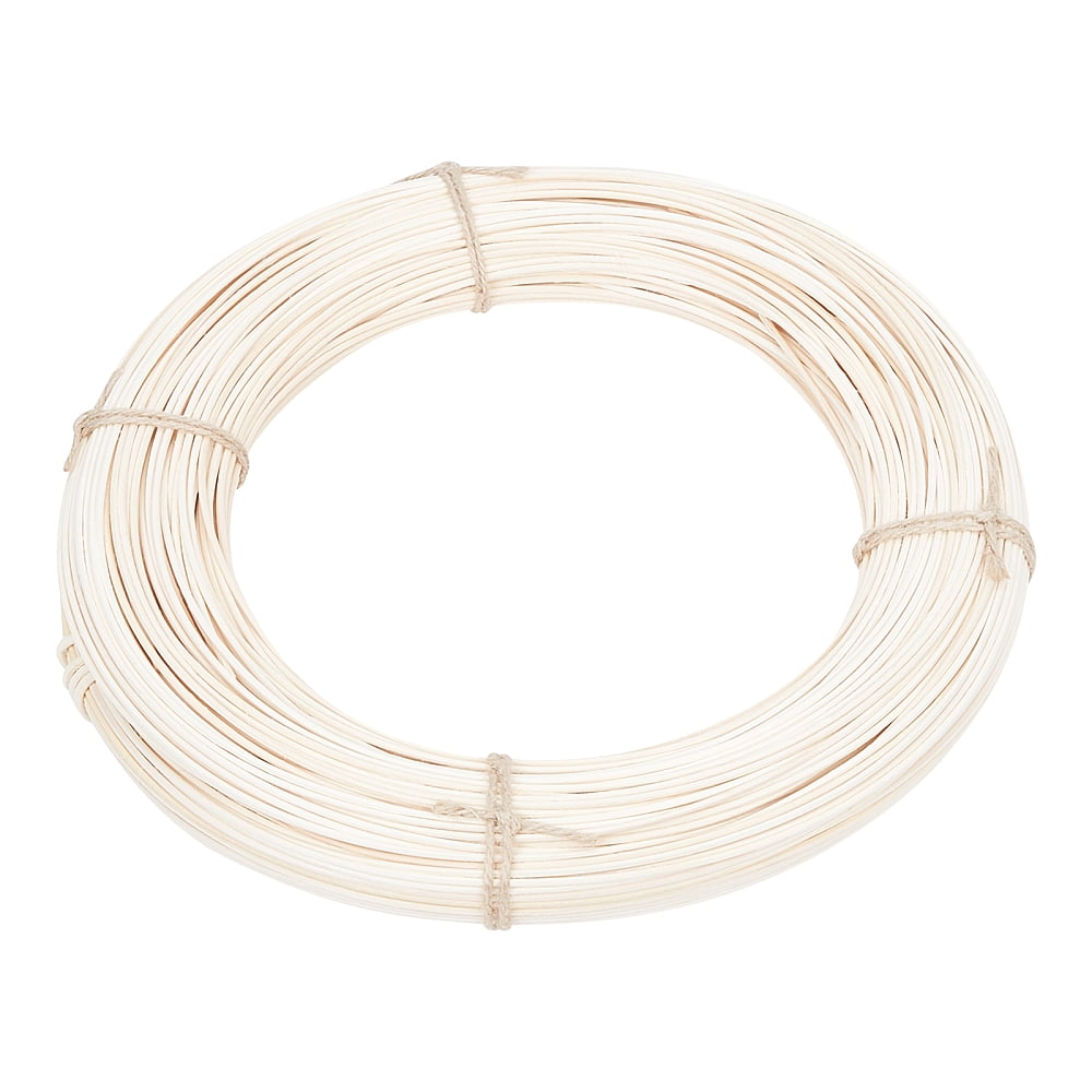 Natural Rattan Wicker Solid Weaving Material for DIY Furniture Knitting ...