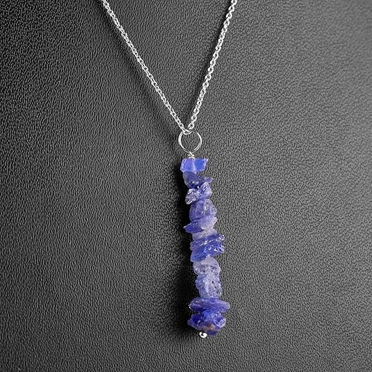 Natural Raw Blue Sapphire Stone Rough Crystal Gemstone Dainty Women ...
