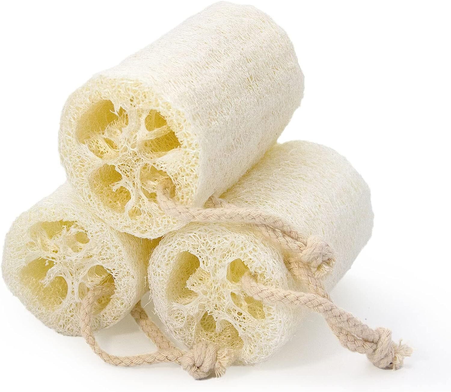 Natural Real Egyptian Shower Loofah Sponge Body Scrubber That Will Get ...
