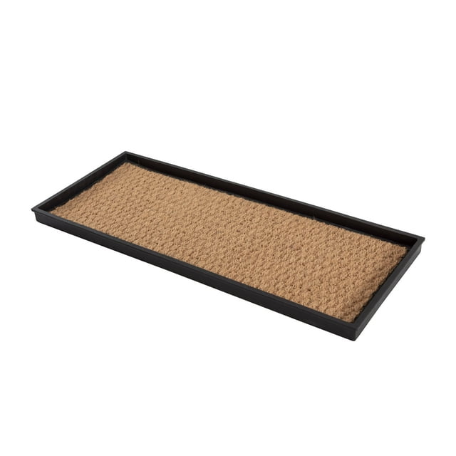 Free Shipping! Anji Mountain Outdoor Rubber Boot Tray with Tan Coir ...