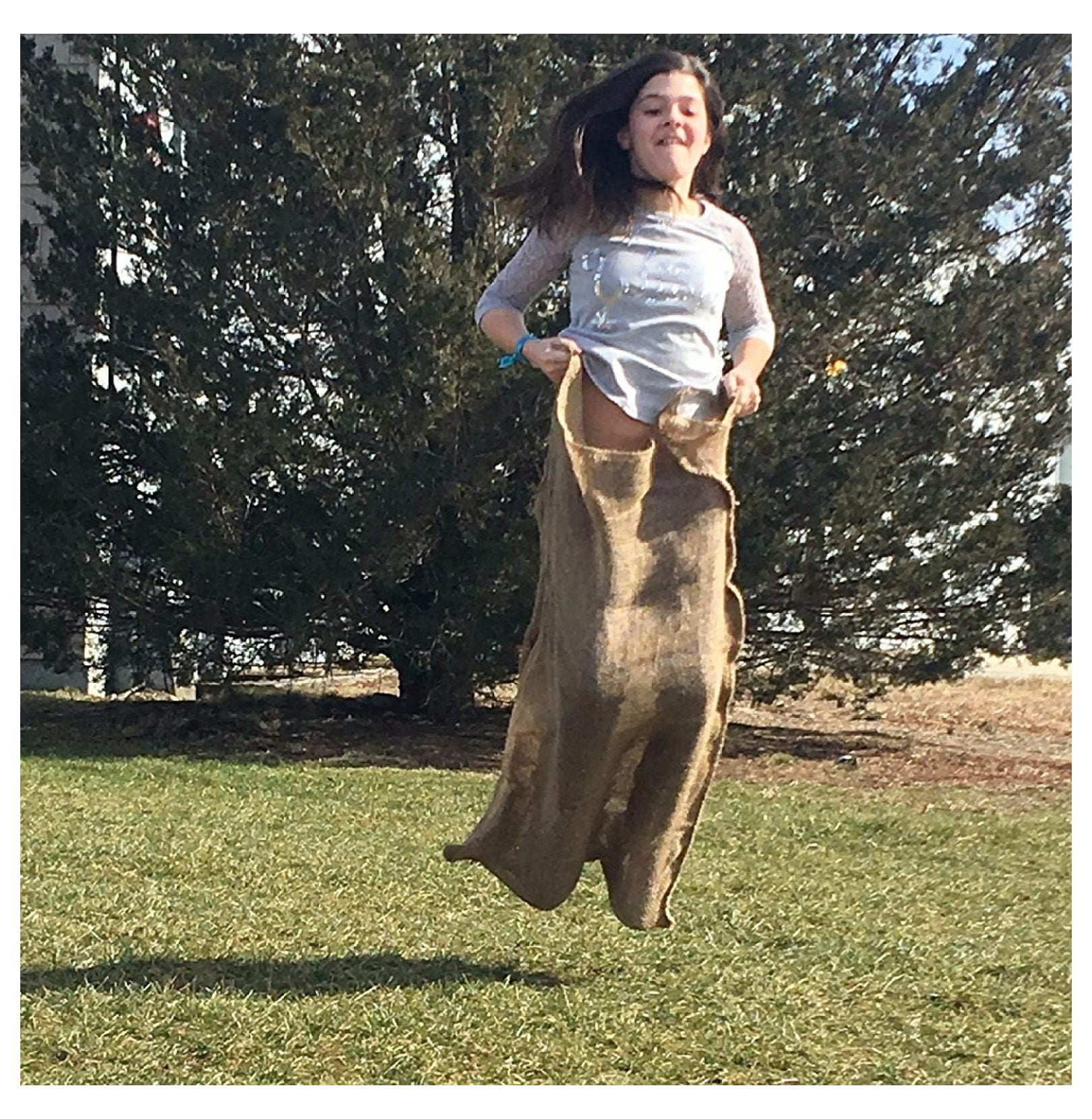 All Natural Reusable Jute Burlap Sacks 24" x 40" | Potato Sack Race ...