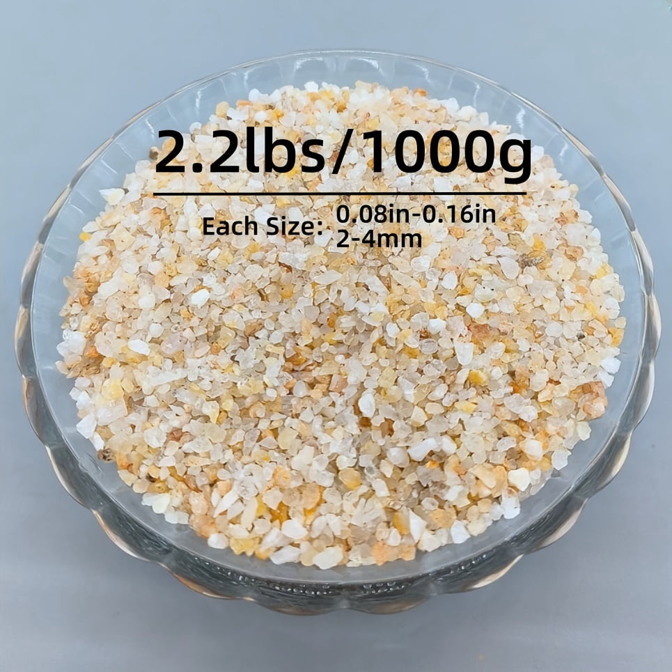 Natural River Sand for Aquariums - Decorative Aquarium Gravel for Fish ...