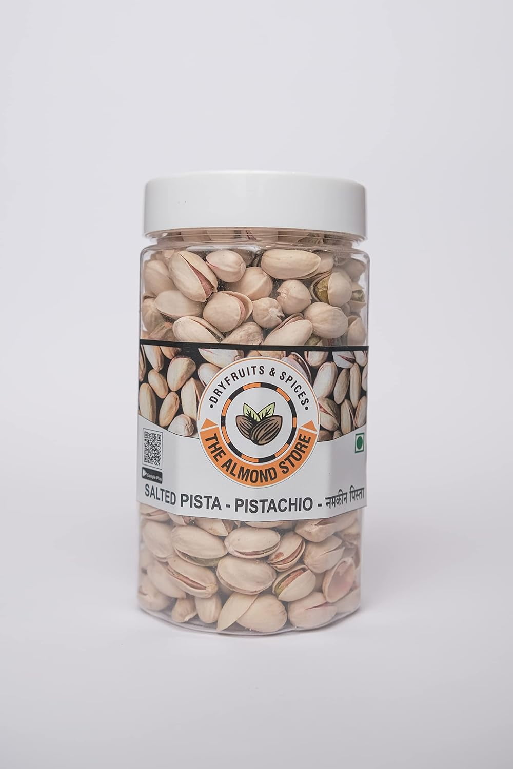 Natural Roasted & Salted Pista With Shell By The Almond Store 200gm ...