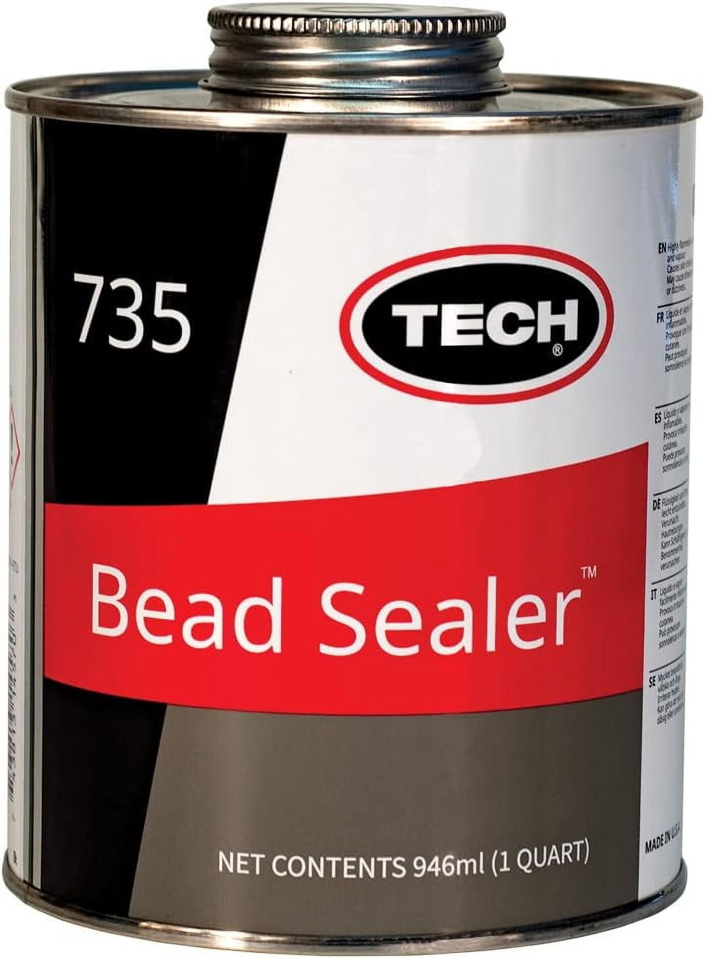 Natural Rubber Bead Sealer - Stop Tire Leaks Around The Bead - Fills ...