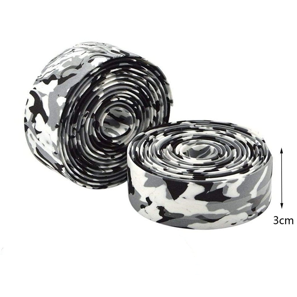 Natural Rubber Foam Bicycle Handlebar Wrap - Easy to Install and ...