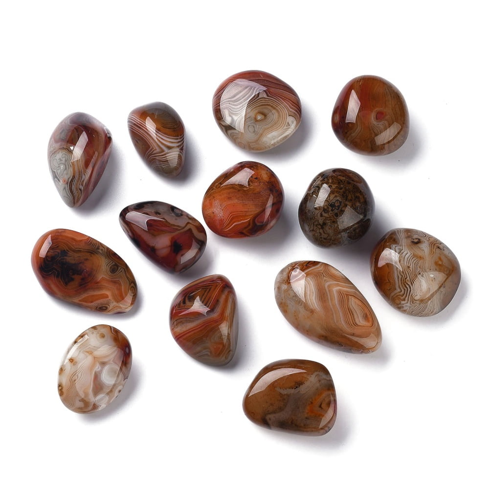 Natural Sardonyx Agate Home Display Decorations Tumbled Stone 45~66x29 ...