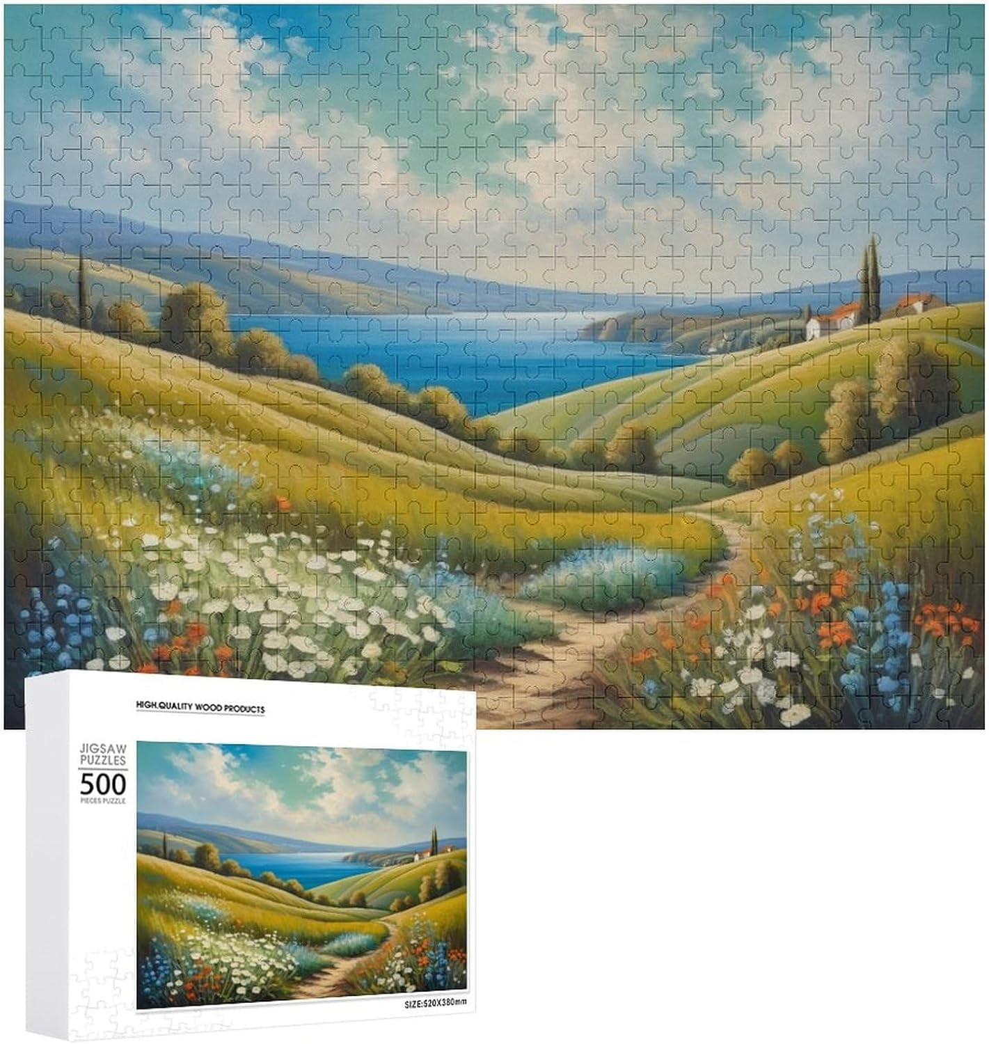 Natural Scene Puzzle 500 Pieces Jigsaw Puzzles for Adults Teens,20"x15 ...