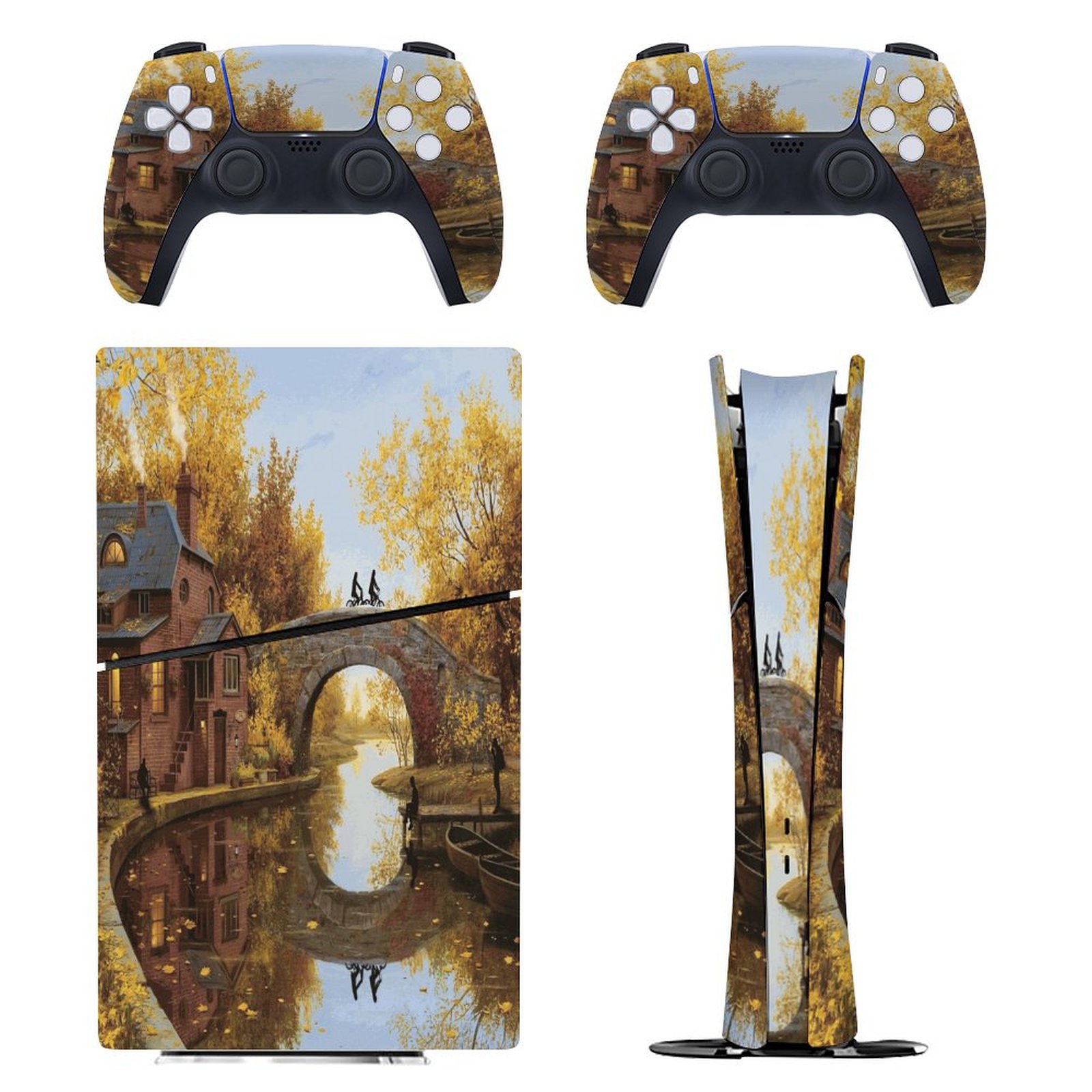 Natural Scenery, Bridge PS5/PS5 Slim Digital Disc Skin Sticker For ...