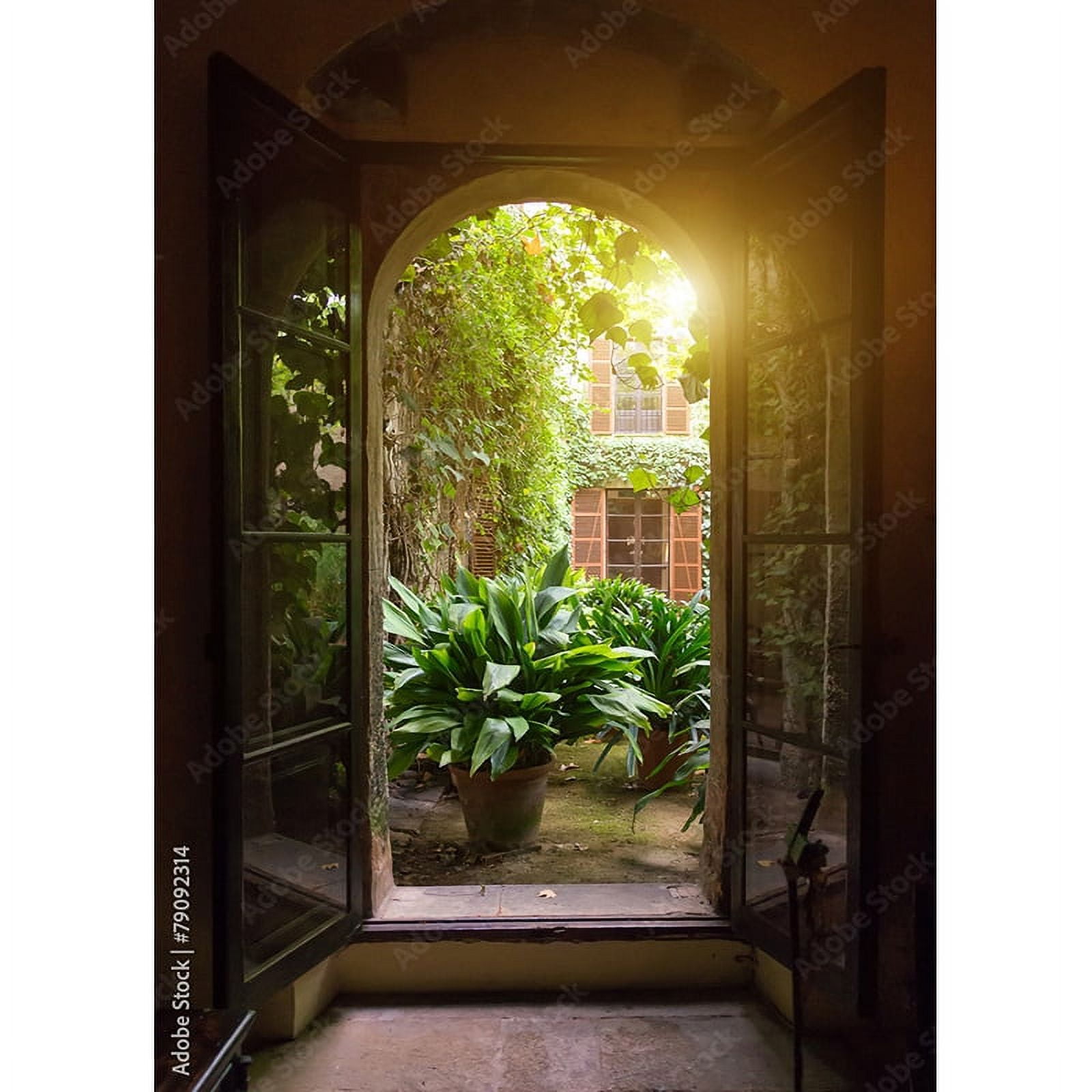 Natural Scenery Outside The Window Photography Backgrounds Props Flower ...