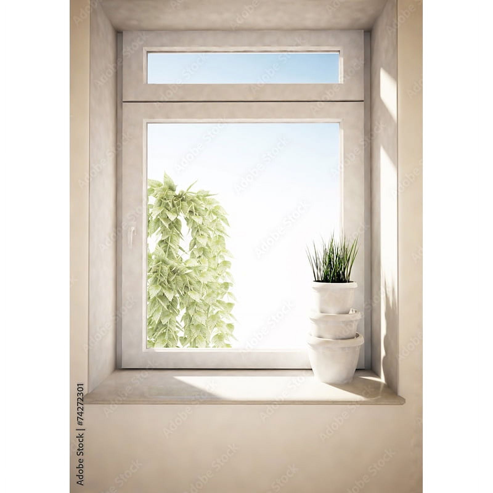 Natural Scenery Outside The Window Photography Backgrounds Props Flower ...