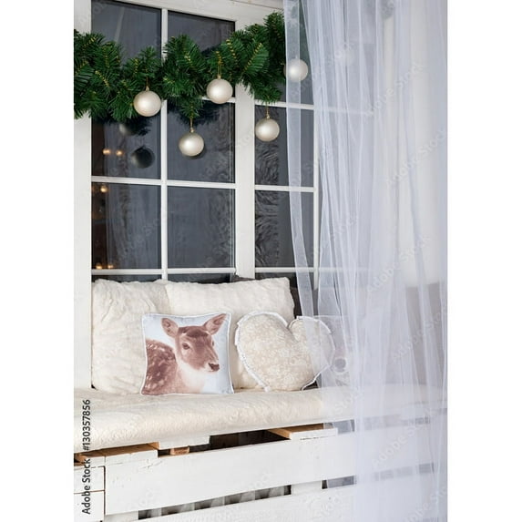 Natural Scenery Outside The Window Photography Backgrounds Props Flower ...