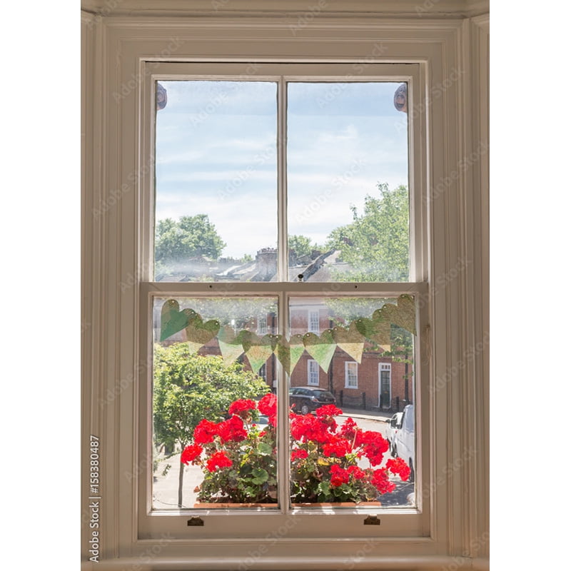 Natural Scenery Outside The Window Photography Backgrounds Props Flower ...
