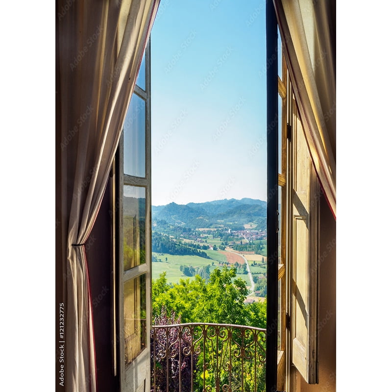 Natural Scenery Outside The Window Photography Backgrounds Props Flower ...