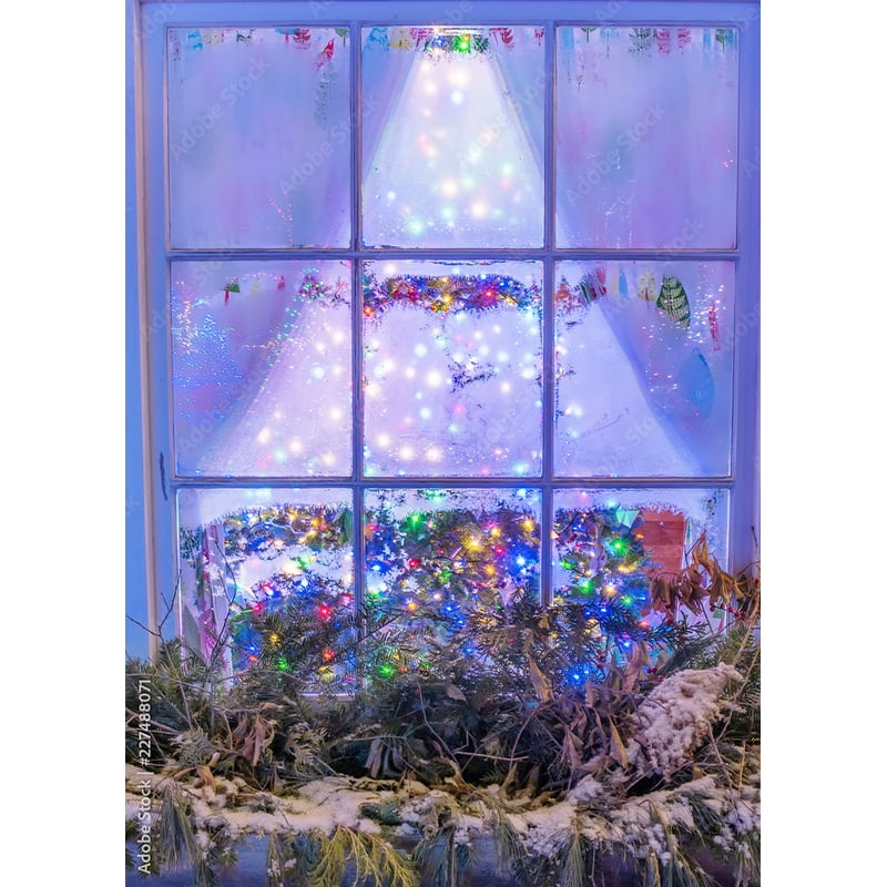 Natural Scenery Outside The Window Photography Backgrounds Props Flower ...