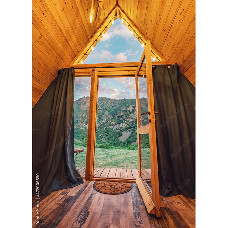 Natural Scenery Outside The Window Photography Backgrounds Props Flower ...