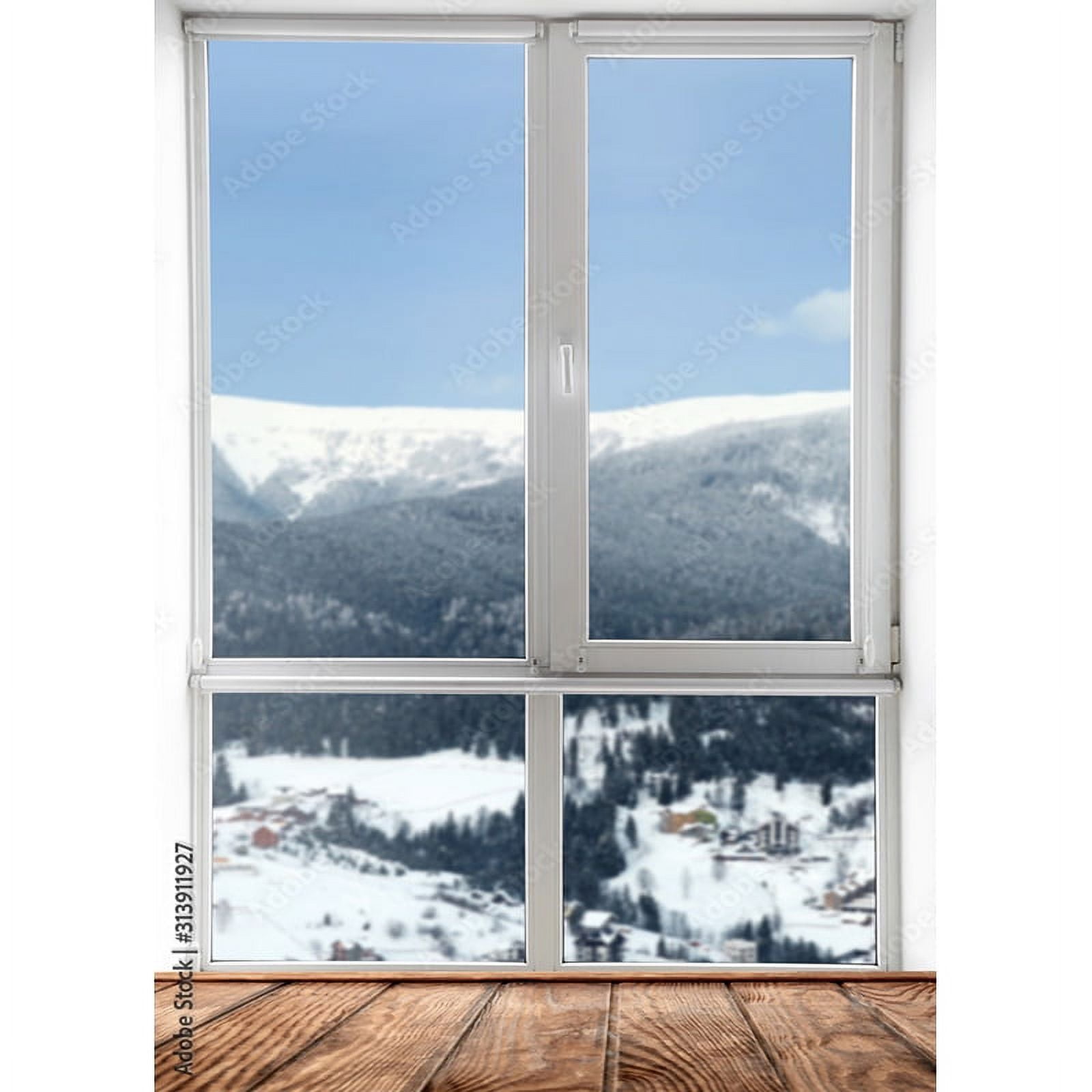 Natural Scenery Outside The Window Photography Backgrounds Props Flower ...