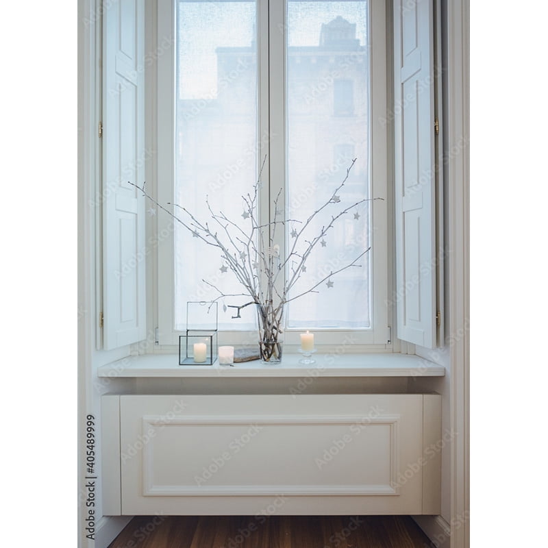 Natural Scenery Outside The Window Photography Backgrounds Props Flower ...