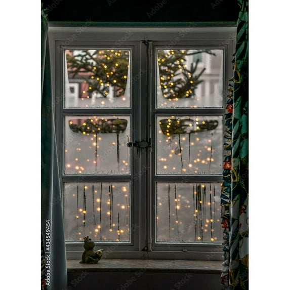 Natural Scenery Outside The Window Photography Backgrounds Props Flower ...