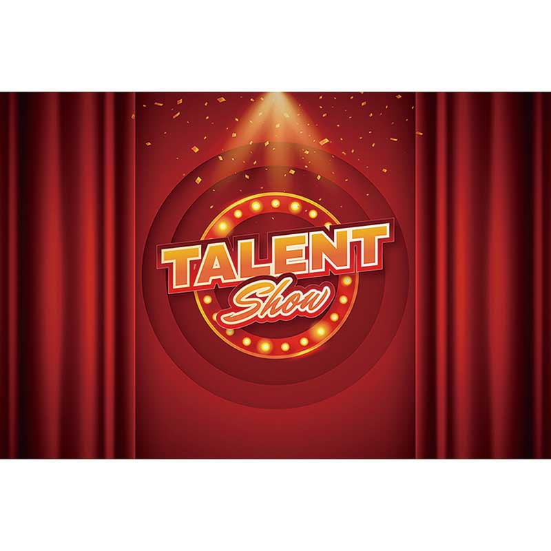 Talt Show Drapes Broadcast Room Studio Backdrop School Party Graduation ...