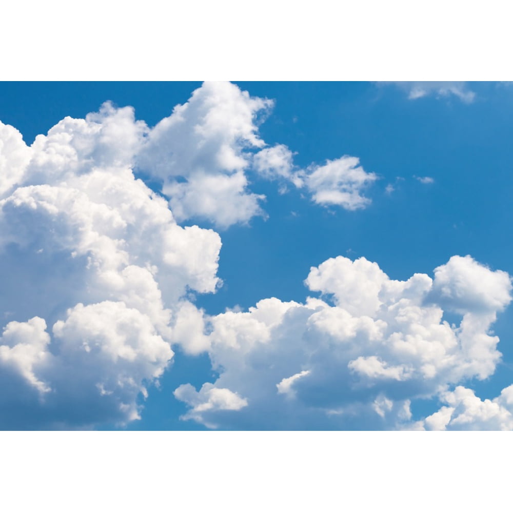Natural Scic Blue Sky Cloudy Sunny Party r Baby Photography Backgrounds ...