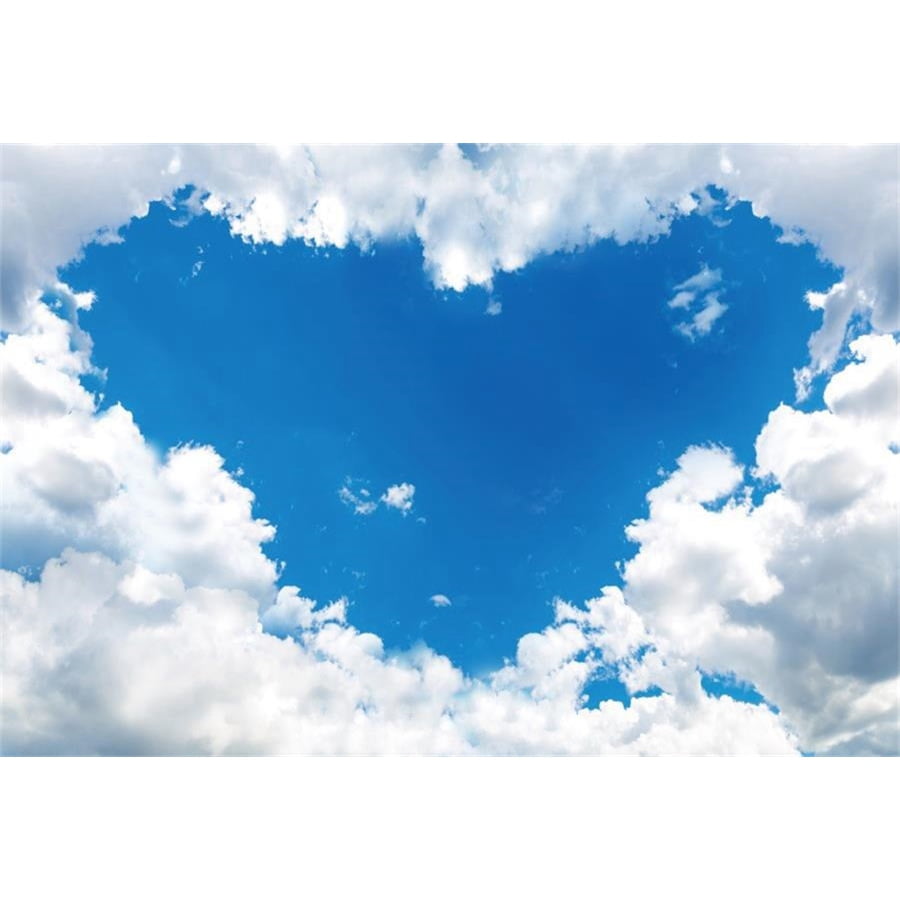 Natural Scic Blue Sky Cloudy Sunny Party r Baby Photography Backgrounds ...