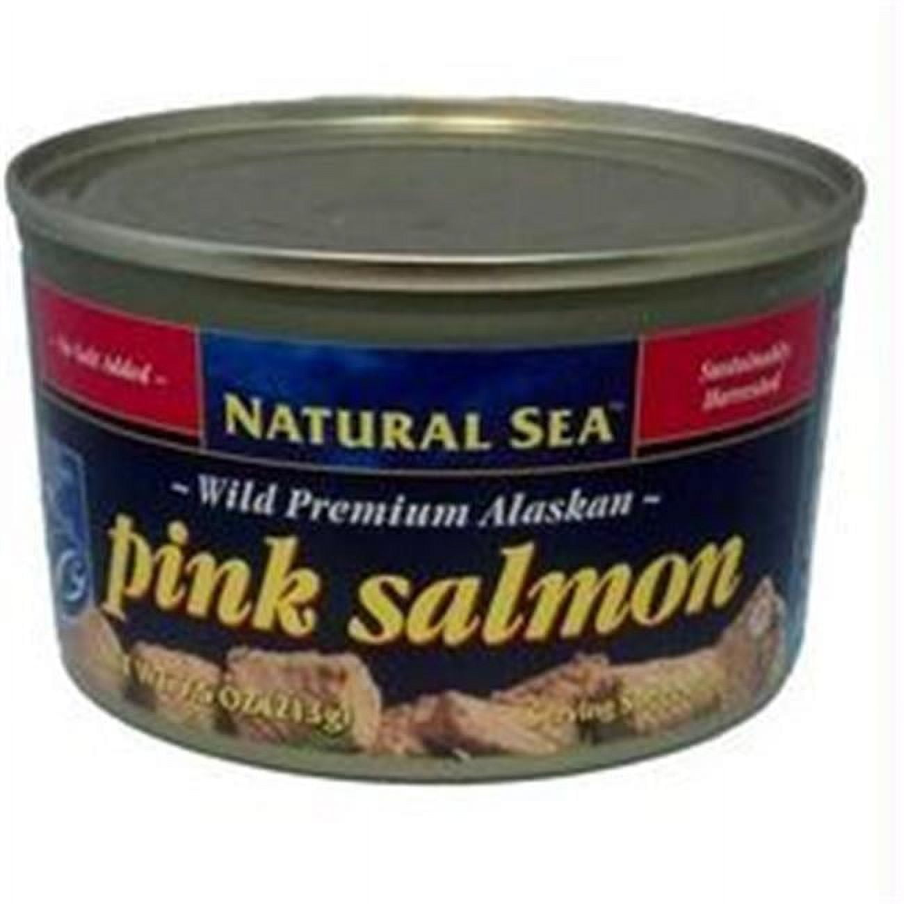 Natural Sea B05020 Natural Sea Premium Alaskan Pink Salmon Unsalted ...