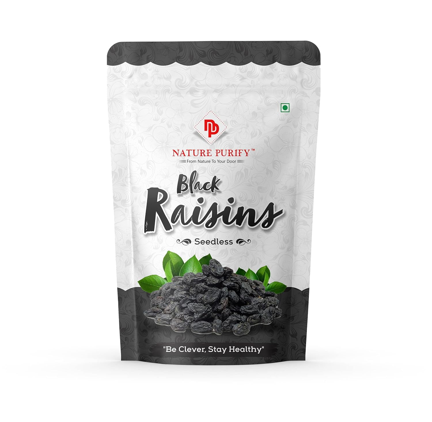 Natural Seedless Black Raisins By Nature Purify 250gm, | Delicious ...