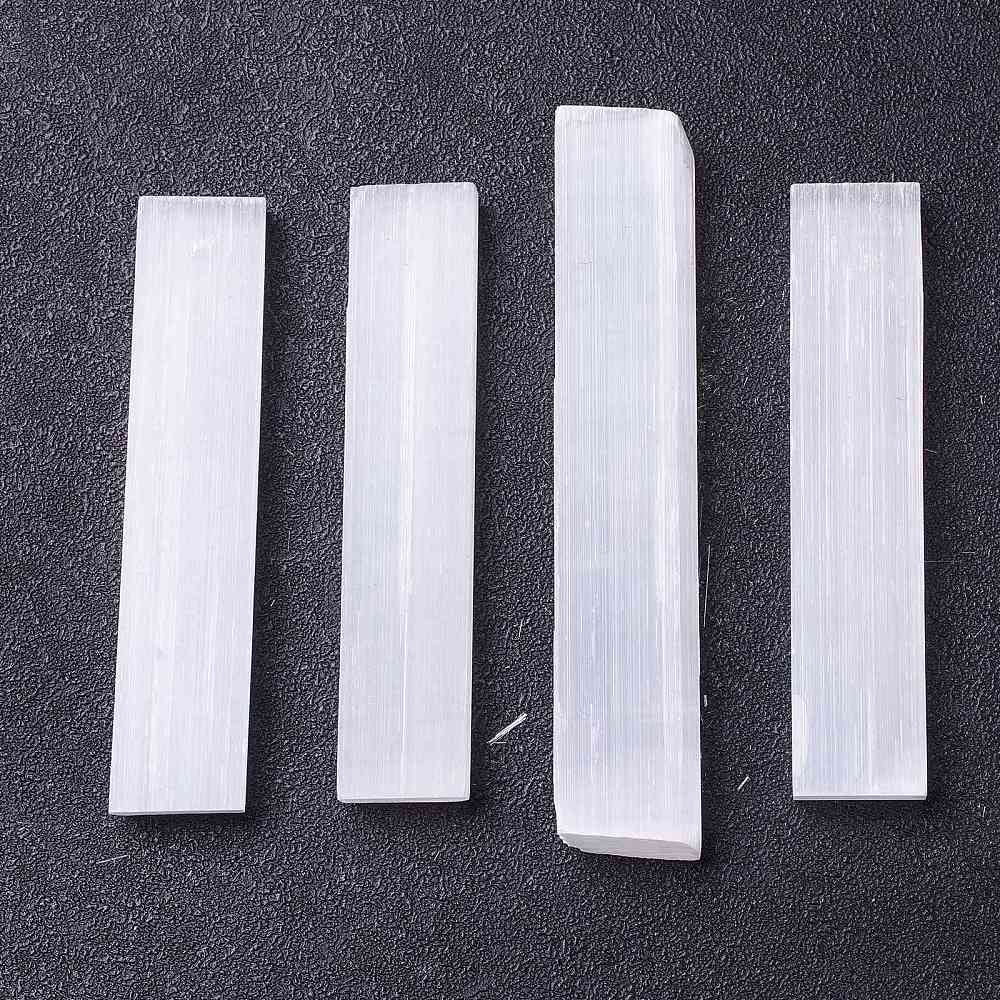 Natural Selenite Sticks Wands Rough Raw Selenite Crystal Sticks for ...