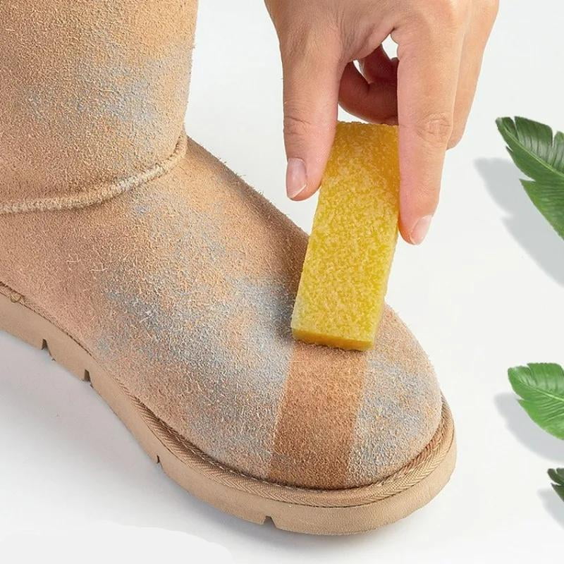 Natural Shoe Eraser Rubber Block Suede Shoes Boots Cleaning Care ...