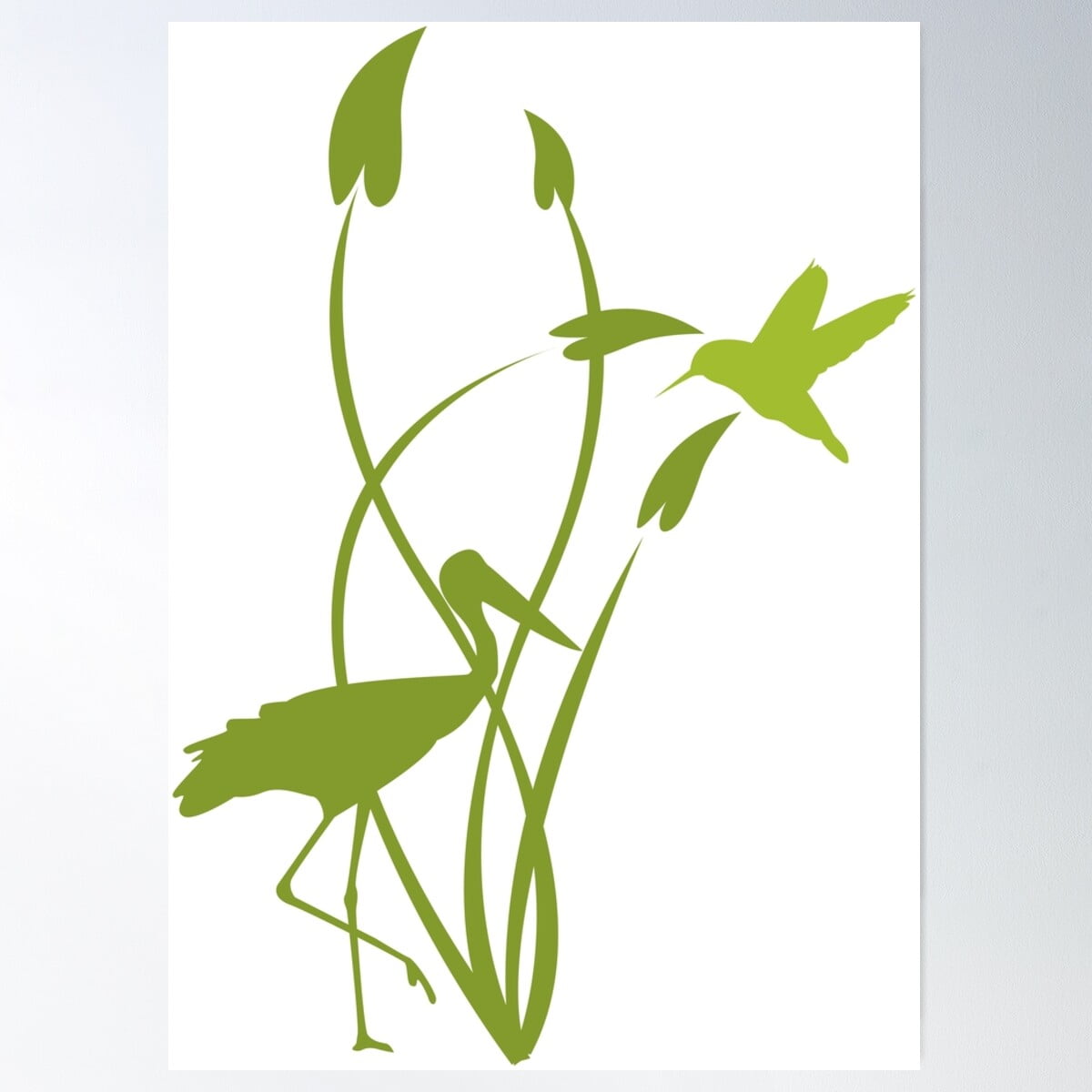 Natural Simplicity Poster Wall Art, Modern Wall Decor For Living Room ...