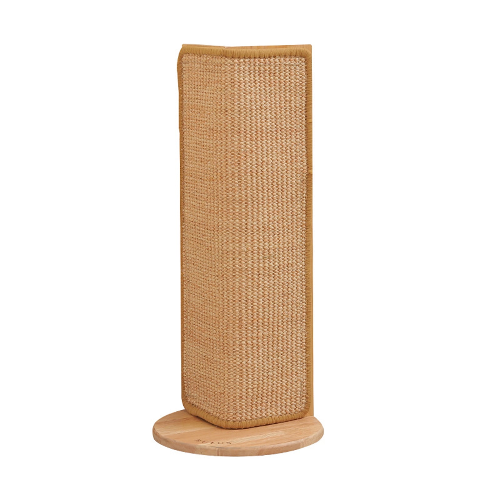 Natural Sisal Cat Scratcher Corner Post Wall Sofa Edge Scratching Pad ...